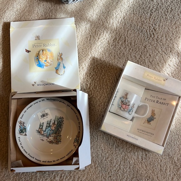 Wedgwood | Other | Nwt Peter Rabbit Wedgwood Set | Poshmark